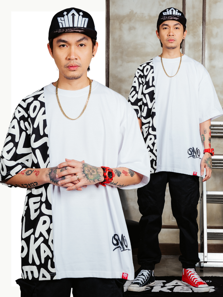 SNO ANAGRAM - WHITE – Real Jokes Clothing