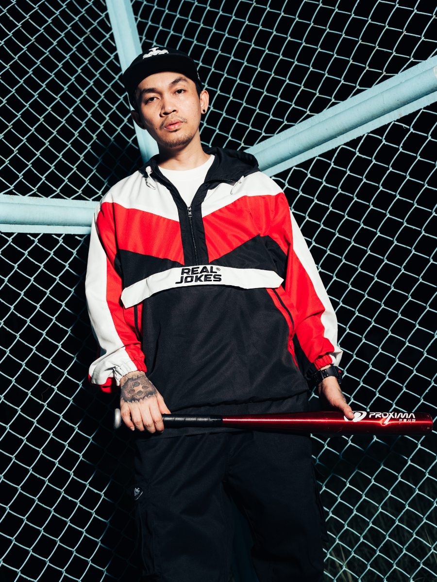 CHERRY WINDBREAKER – Real Jokes Clothing