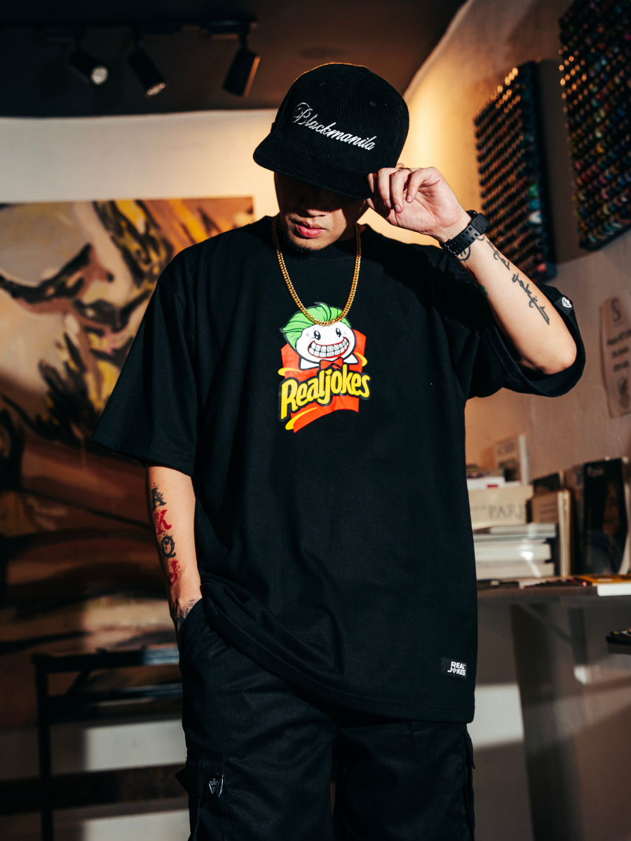 J. CRISP - BLACK – Real Jokes Clothing