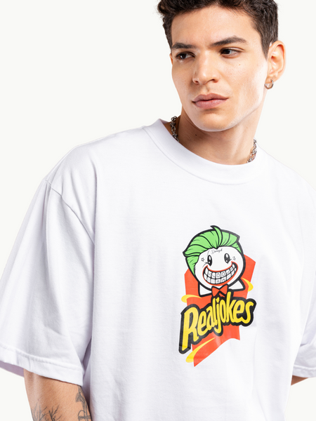 J. CRISP - WHITE – Real Jokes Clothing