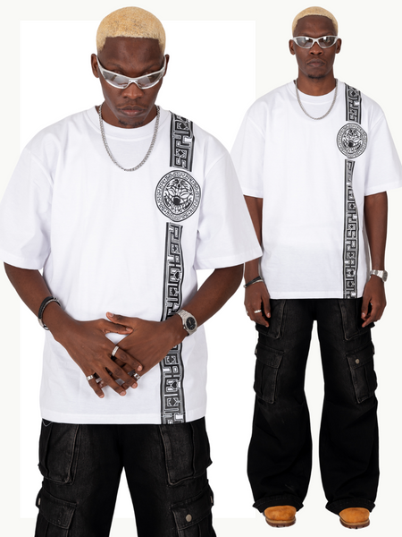 MONOGRAM V2 - WHITE – Real Jokes Clothing