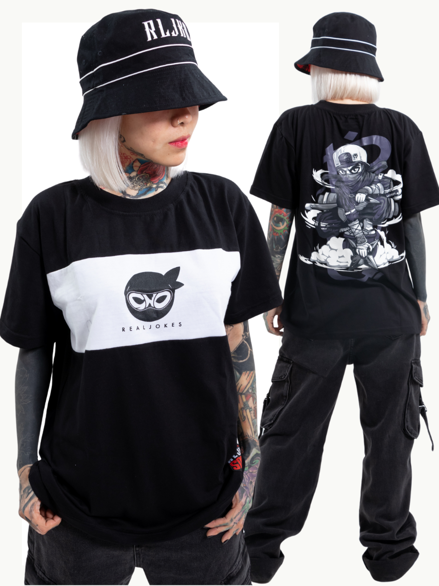 NINJA SIN - BLACK – Real Jokes Clothing