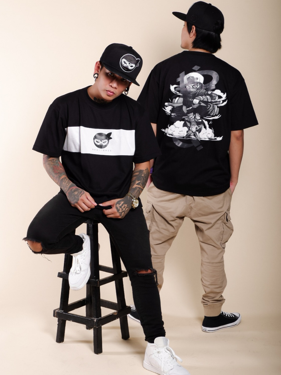 NINJA SIN - BLACK – Real Jokes Clothing