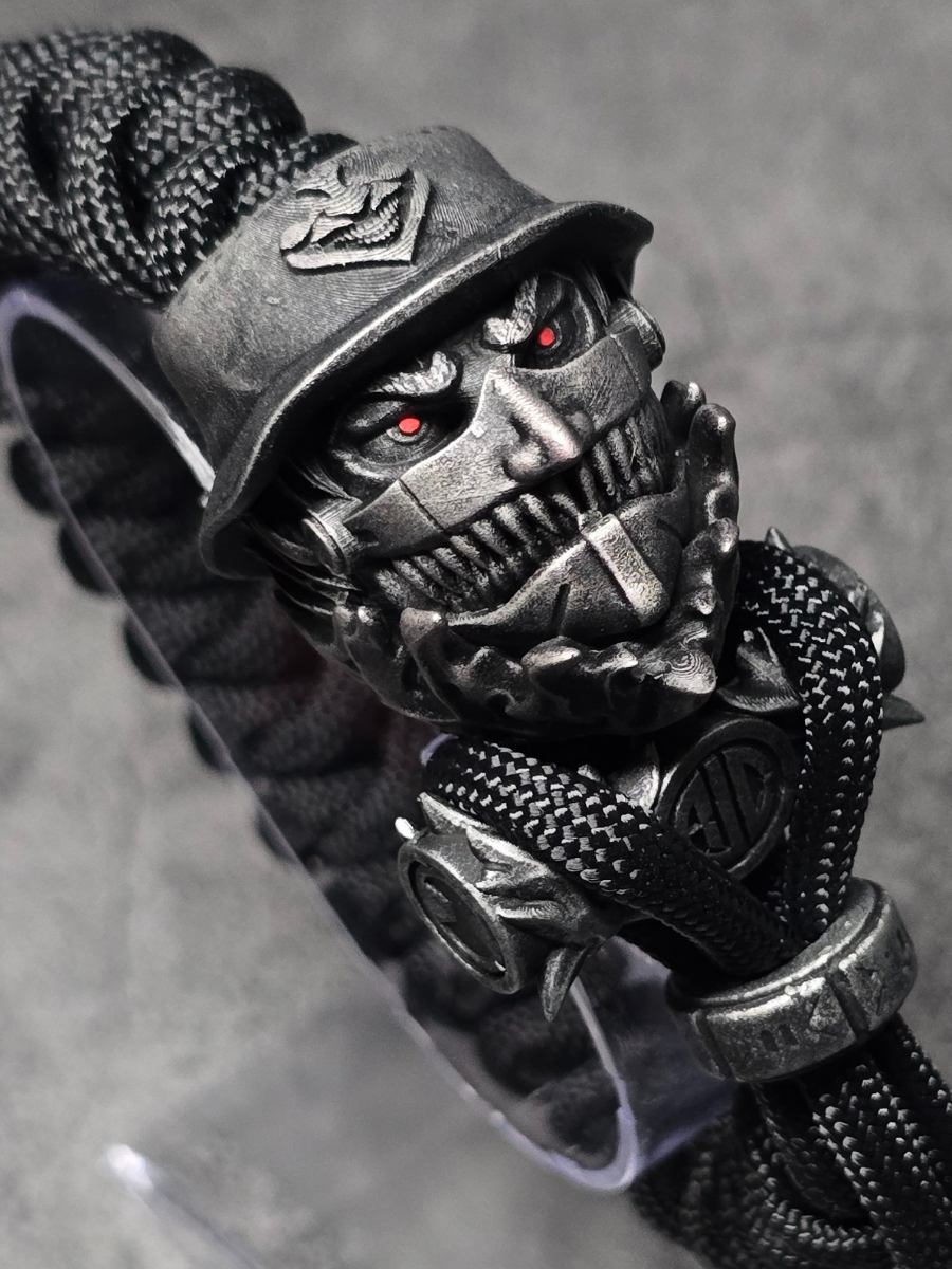SNO GUN METAL ARM AMULET – Real Jokes Clothing