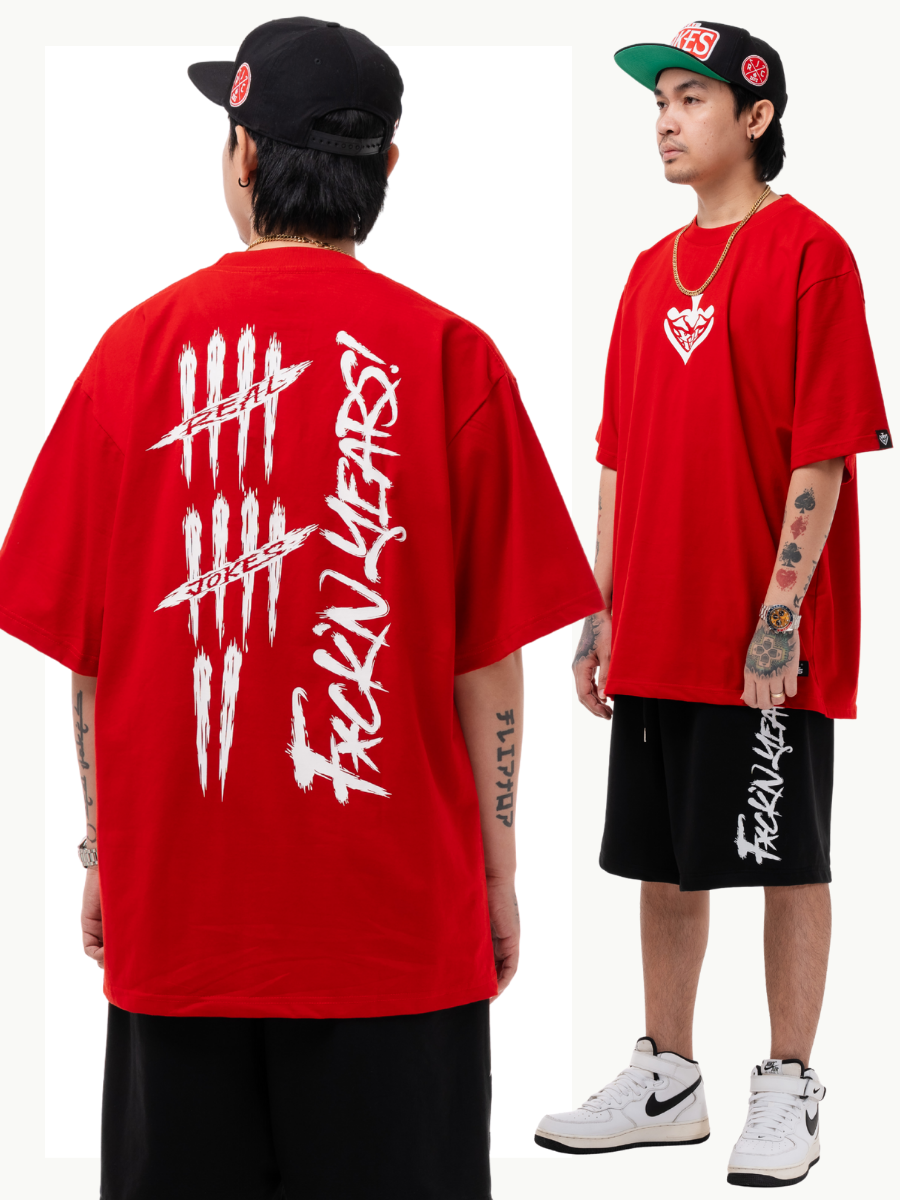 TALLY - RED – Real Jokes Clothing