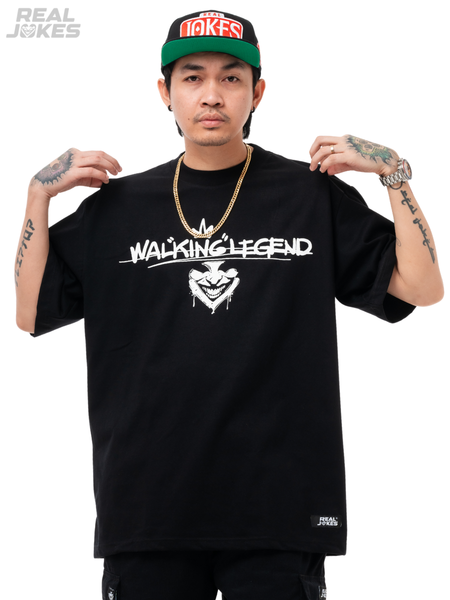 WALKING LEGEND - BLACK – Real Jokes Clothing